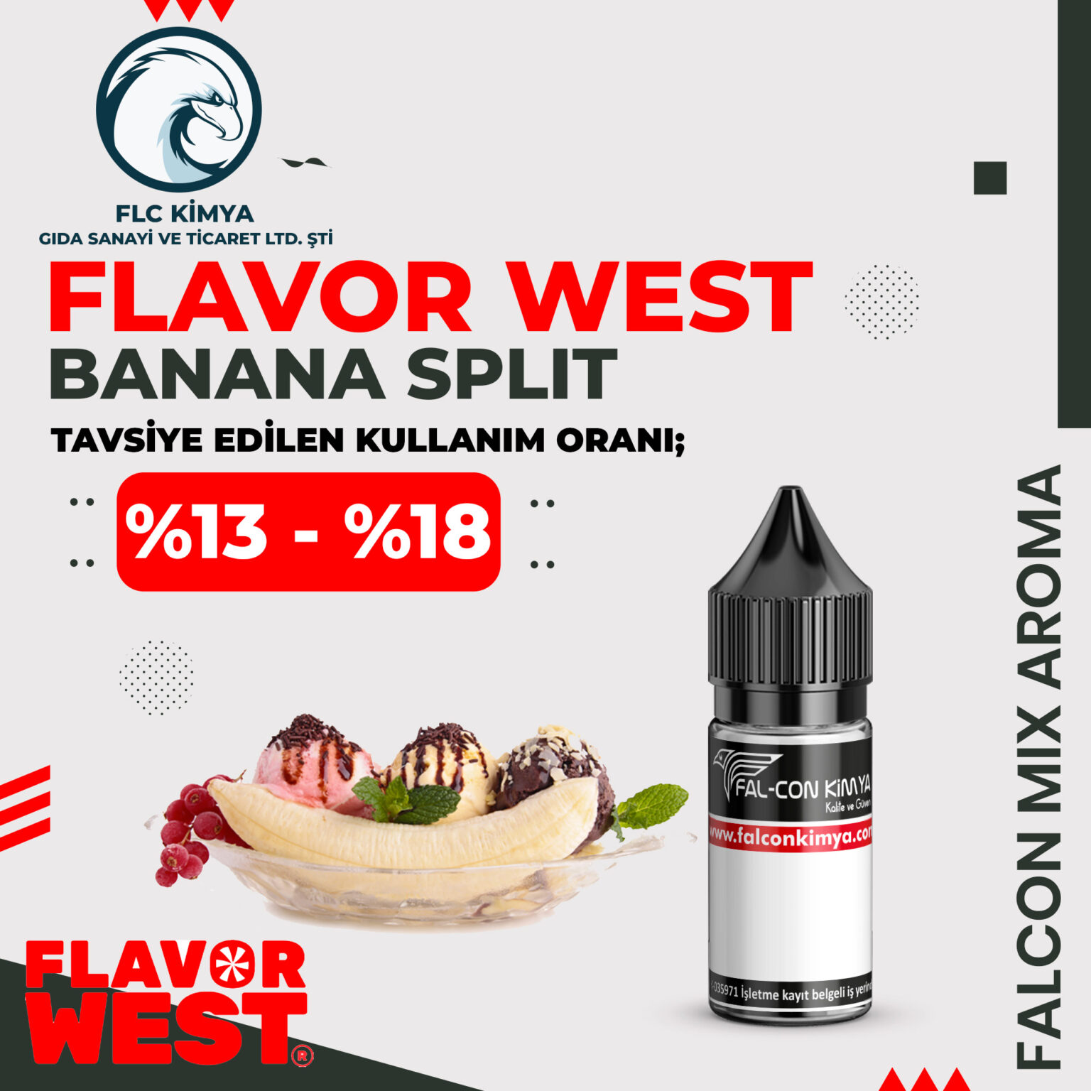 Flavor West Cake Yellow Aroma Tatlı Kek Aroması